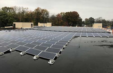 How Solar Panels Are Installed on Flat Roofs | Paradise Energy